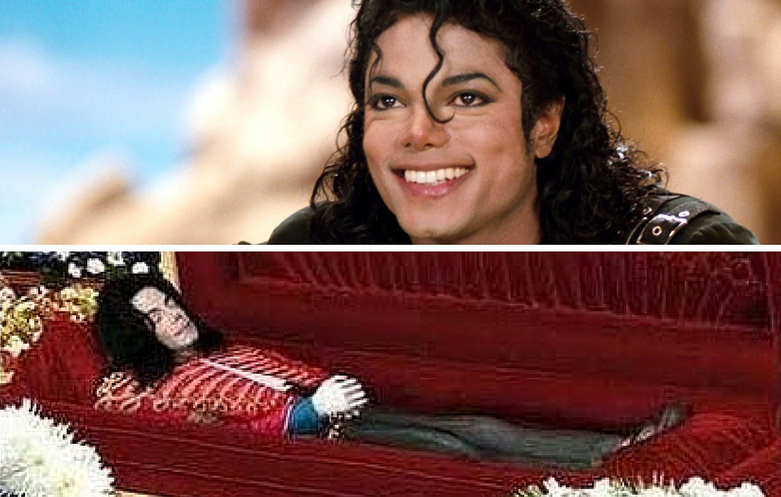 Famous People Open Casket