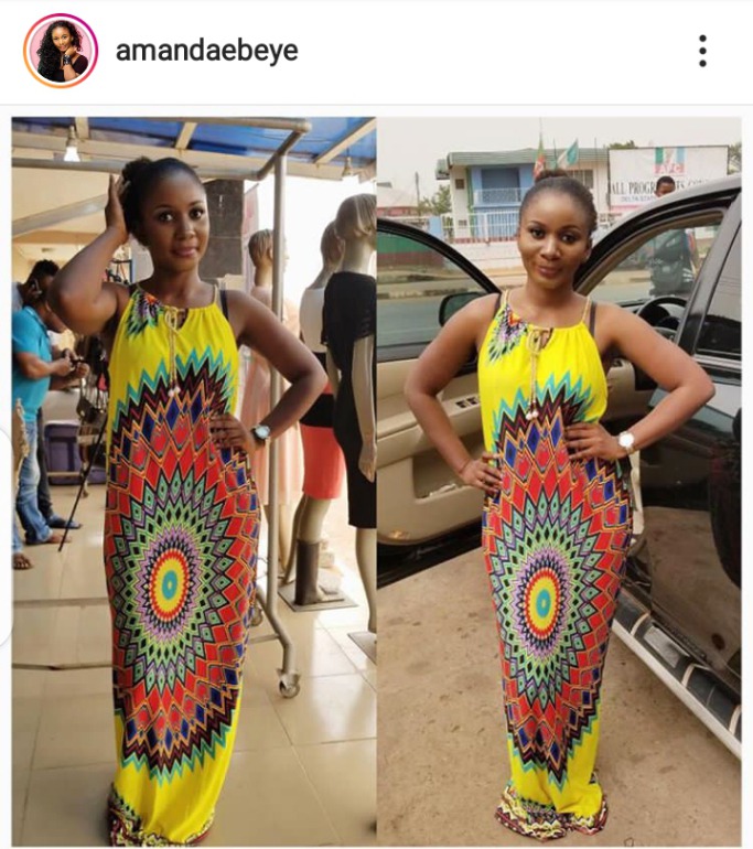 7 Beautiful Photos of Nigerian actress Amanda Ebeye in Native Attires ...