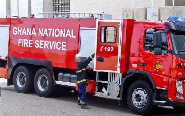 Fire Guts Shops Near Circle VVIP Terminal in Accra - The Hub Web