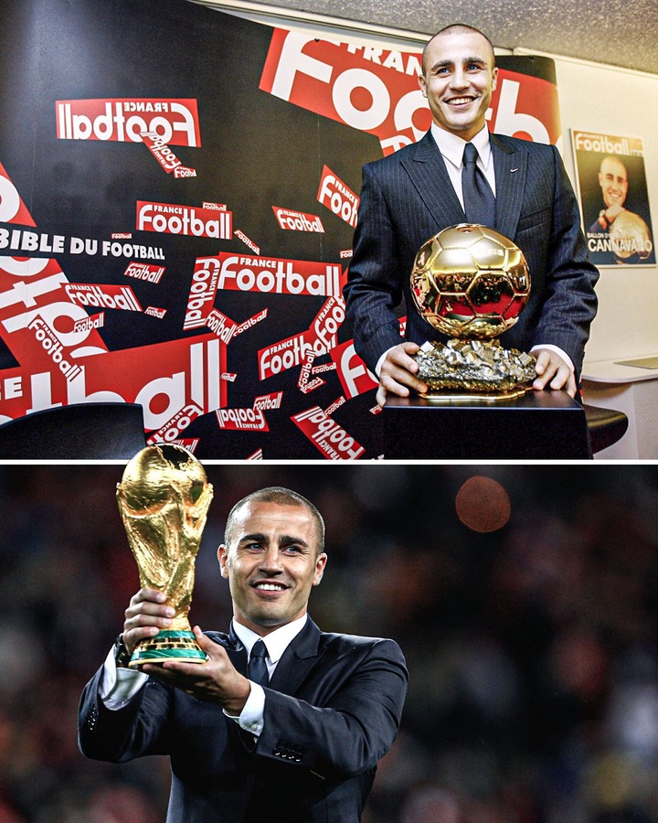 Fabio Cannavaro Turns 50 Today And He Is Still The Last Defender To Win ...