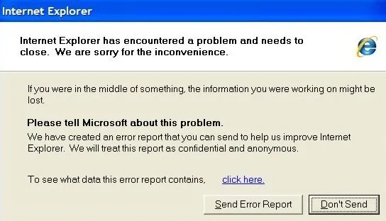 Top Notch Info About How To Fix Internet Explorer Has Encountered A Problem And Needs Close ...