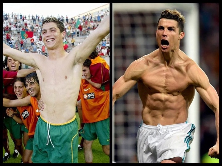 Ronaldo, Rashford, Traore & More Footballers’ Amazing Body Transformations