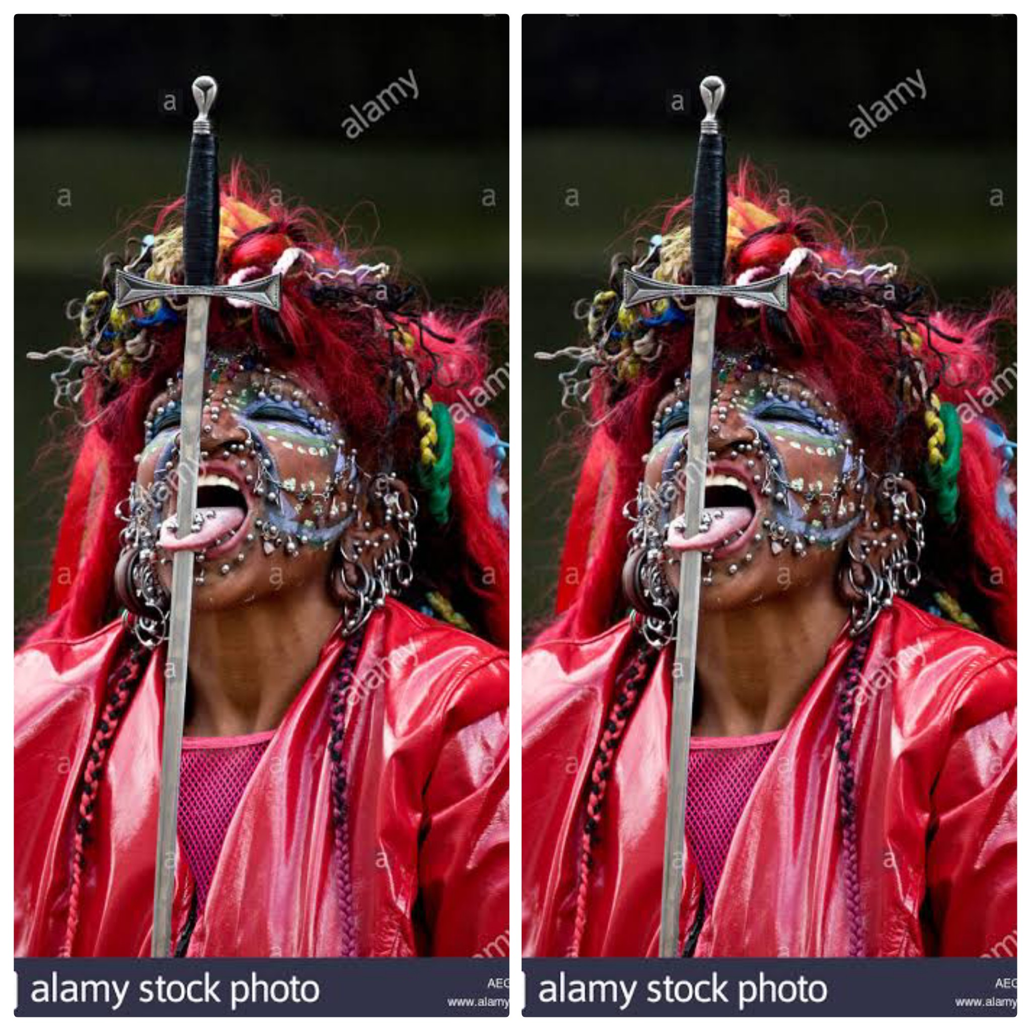 See the world’s most pierced woman who pierce even her private parts ...